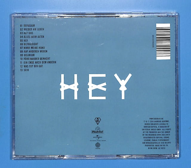 Andreas Bourani - Hey EU 3+ - music-space.pl